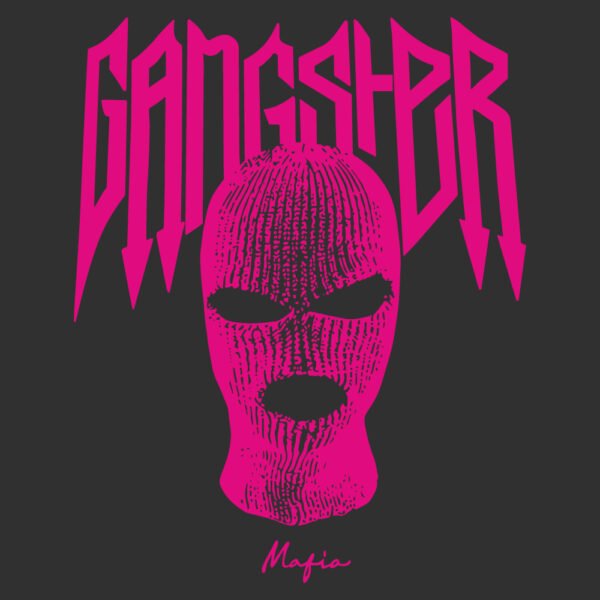 GANSTER MAFIA PASAMONTAÑAS LETTERING - FactoryVector