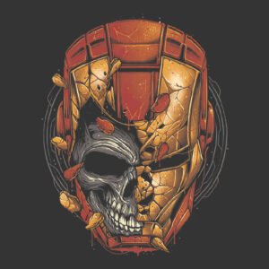 iron man skull mask - FactoryVector