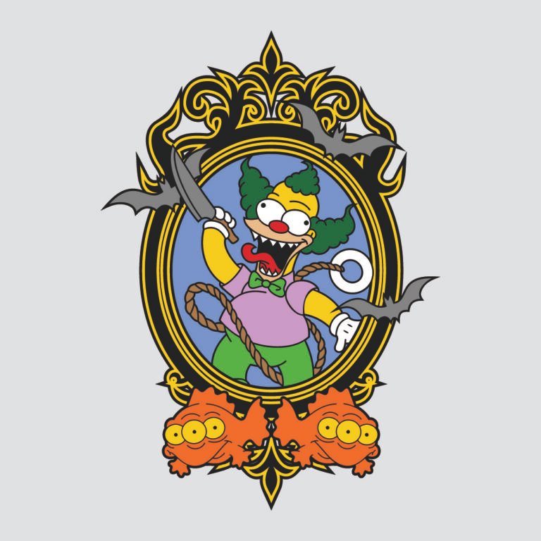 krusty killer halloween - FactoryVector